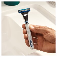 Gillette Mach 3 Turbo 3D Razor For Men - Tesco Groceries