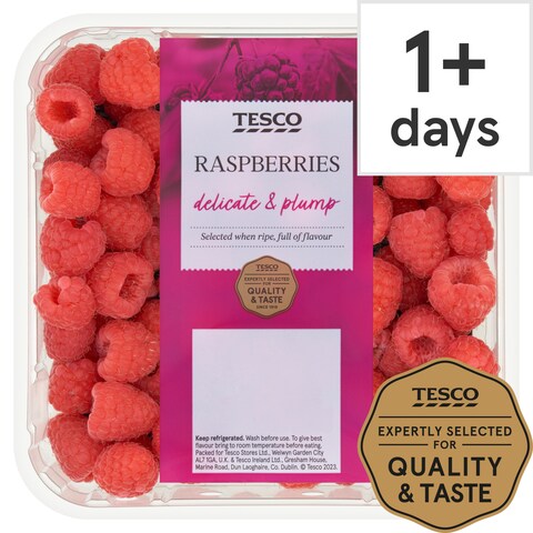 Tesco Raspberries 250G - Tesco Groceries