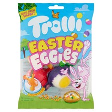 Trolli Easter Eggies töltött gumicukor 75 g - Tesco Groceries