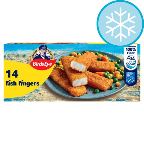 Birds Eye 14 Fish Fingers 350G - Tesco Groceries