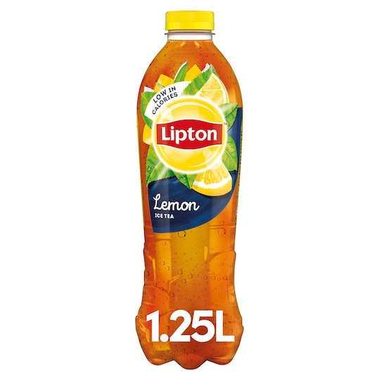 Lipton Ice Tea Lemon Flavour 1.25L Bottle - Tesco Groceries