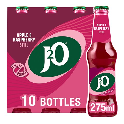J2O Apple & Raspberry 10x275ml - Tesco Groceries