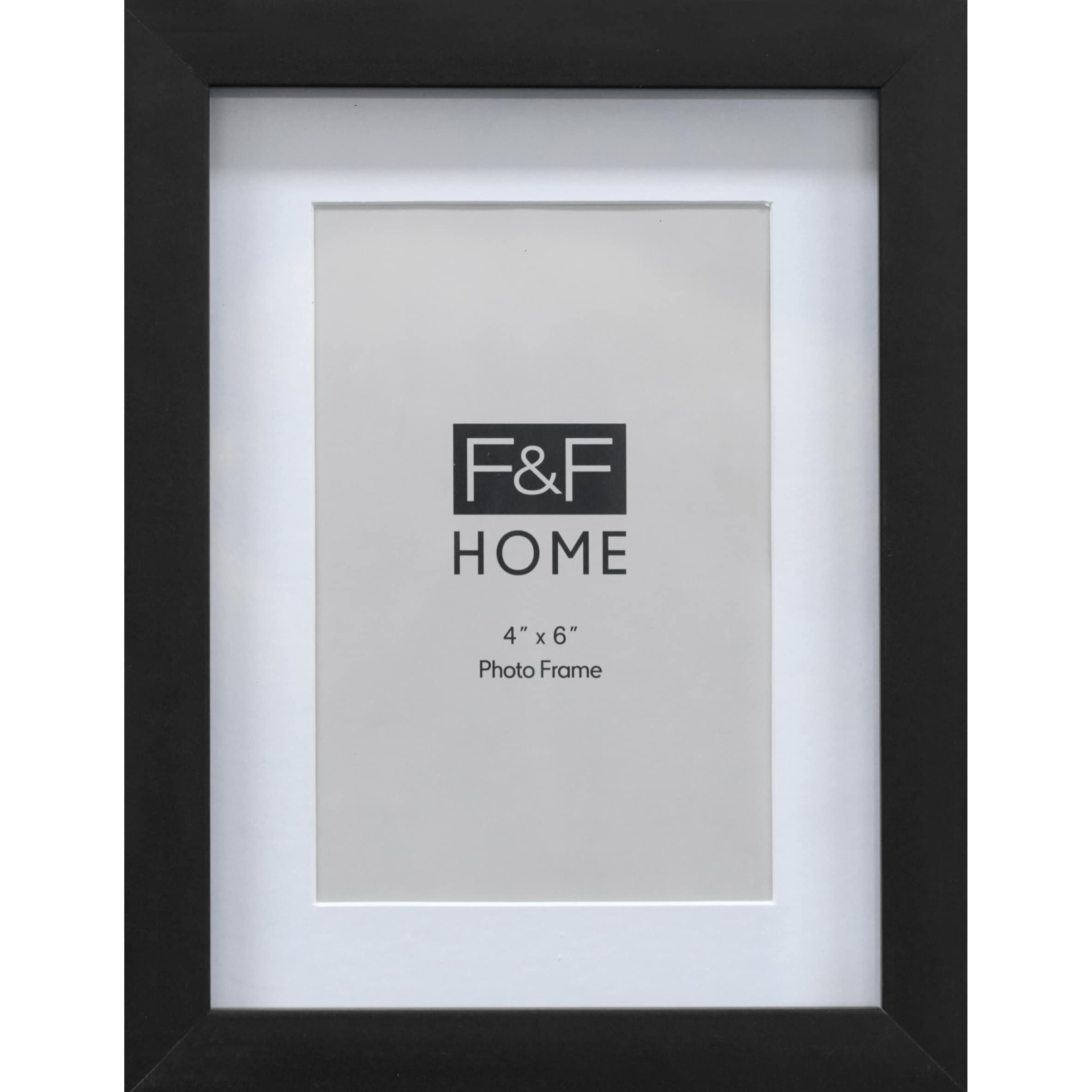 F&F Home Black 4x6 Frame - Tesco Groceries