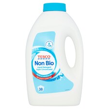 Tesco Non Biological Detergent Super Concentrated 1.14L 38W - Tesco ...