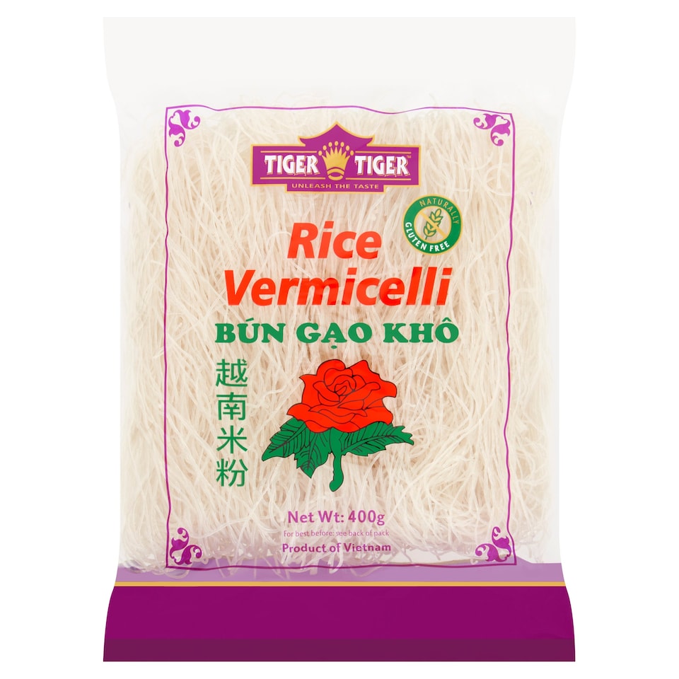 Tiger Tiger Rice Vermicelli 400G - Tesco Groceries