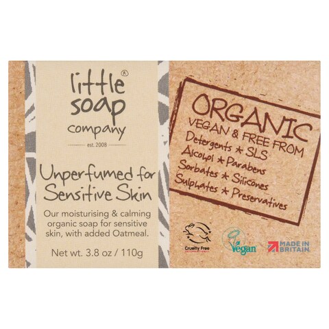 Little Soap Company Sensitive Skin Bar Soap 110G - Tesco Groceries