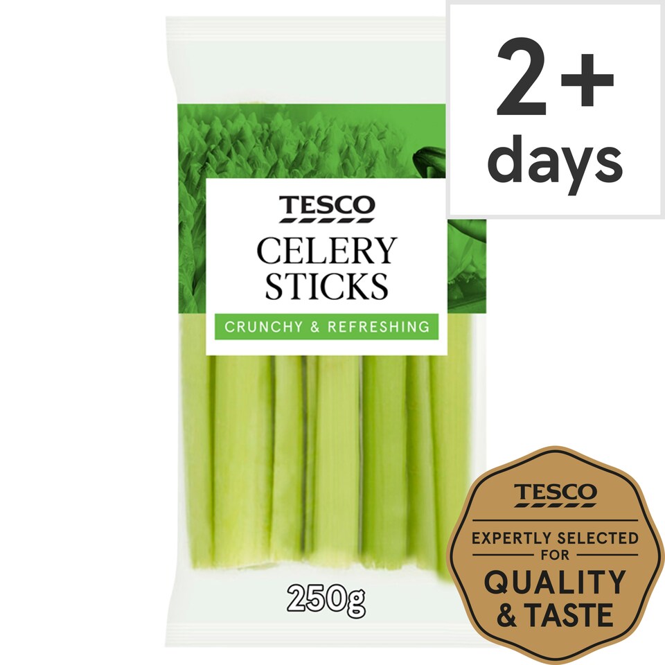 Tesco Celery Sticks 250G - Tesco Groceries