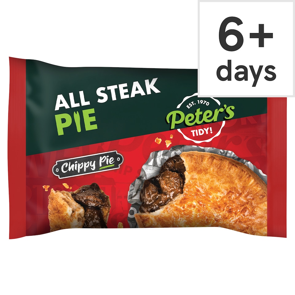Peter's Classic Steak Pie - Tesco Groceries