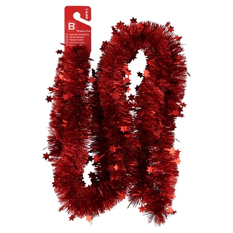 Jumi Starred Red Christmas Boa 70 mm x 2 m - Tesco Groceries