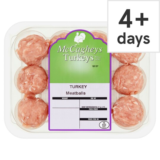 Igwt/Mccaghey Turkeys Meatballs 400G - Tesco Groceries