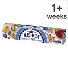 Jus-Rol Shortcrust Pastry Ready Rolled Sheet 320G - Tesco Groceries