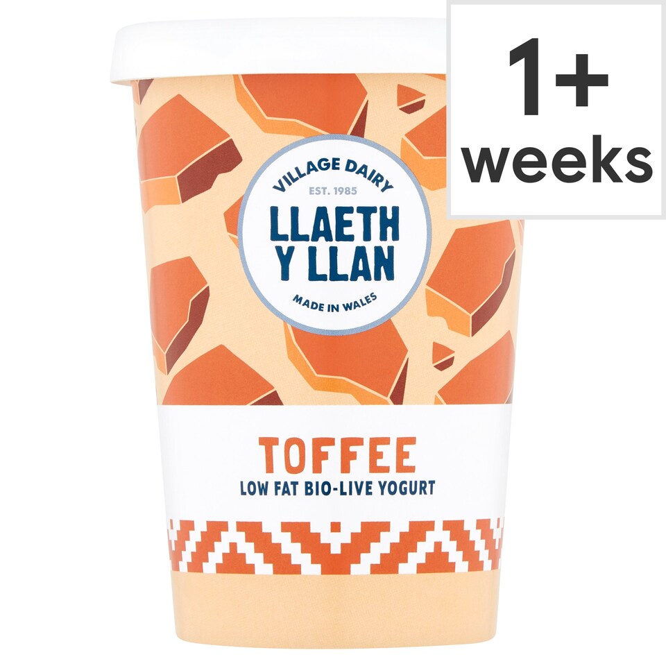 Llaeth Y Llan Low Fat Toffee Yogurt 450G - Tesco Groceries