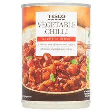Tesco Vegetable Chilli 400G - Tesco Groceries