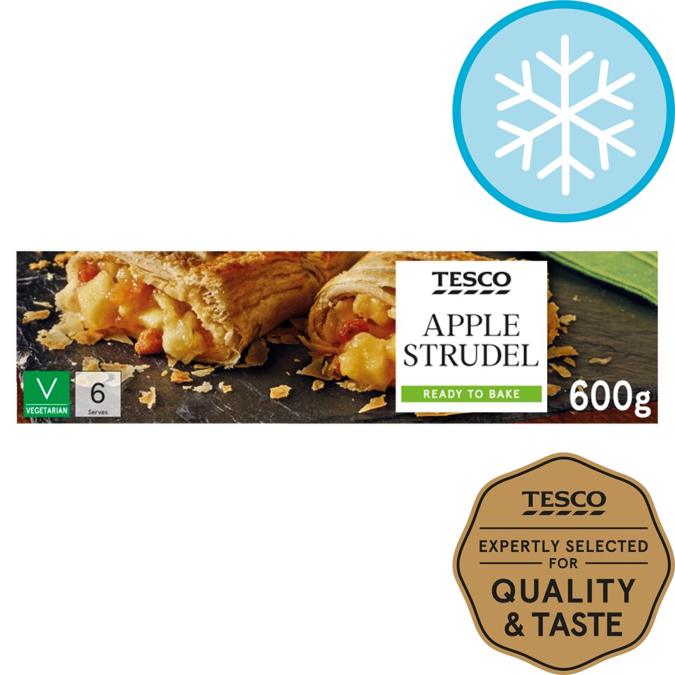 Tesco Apple Strudel 600G - Tesco Groceries