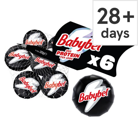 Mini Babybel Protein Cheese Snacks 6 x 20g - Tesco Groceries