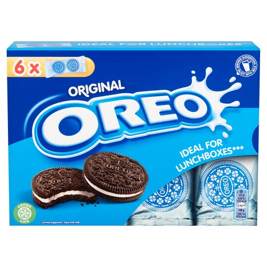 Oreo Lunchbox Vanilla 132G - Tesco Groceries