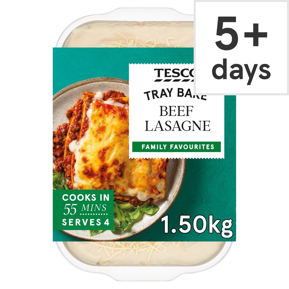 Tesco Beef Lasagne 1.5Kg - Tesco Groceries