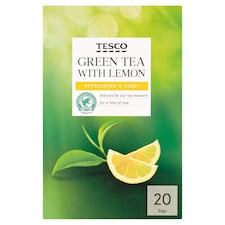 Green Tea Bags - Tesco Groceries