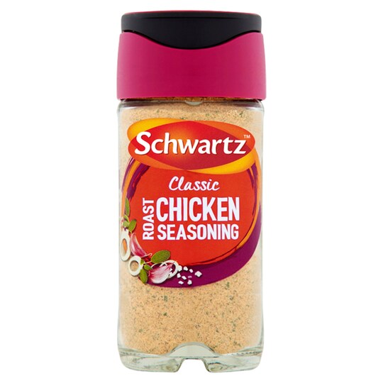 Schwartz Classic Roast Chicken Seasoning 58G - Tesco Groceries