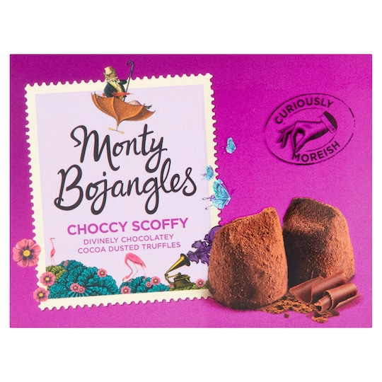 Monty Bojangles Choccy Scoffy Chocolate 135G - Tesco Groceries