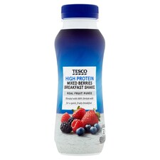 Tesco Protein Berry Breakfast Shake 250Ml - Tesco Groceries