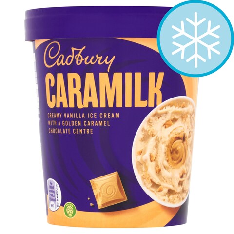 Cadbury Caramilk Ice Cream 480Ml - Tesco Groceries