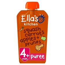Ella's Kitchen Butternut Carrot Apple Prune 120G - Tesco Groceries