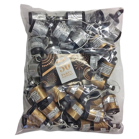 Party Poppers 50 Pack - Tesco Groceries