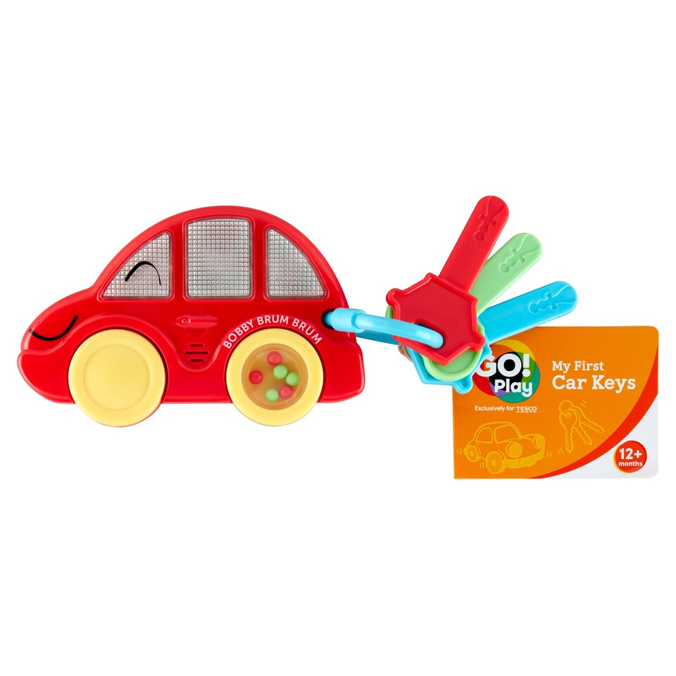 Tesco GO! Play els& játék autóm kulcsokkal - Tesco Groceries