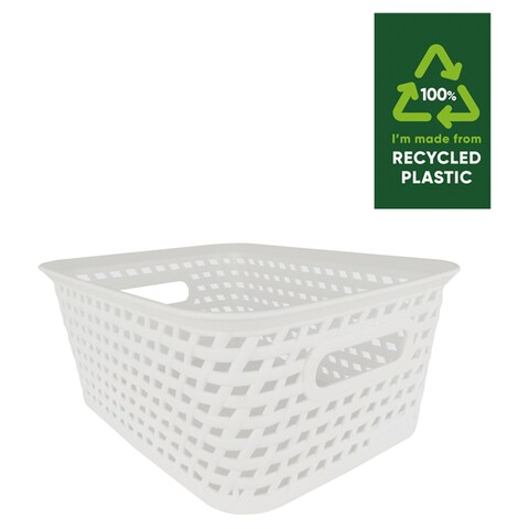 Curver Your Style Recycled Small Off White - Tesco Groceries