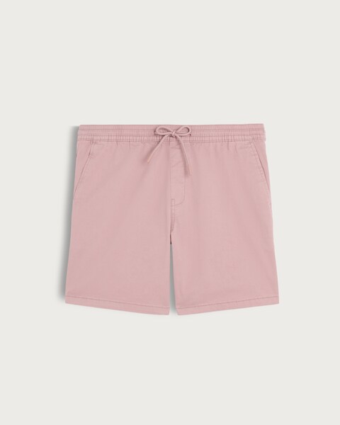 F&F Cotton Rich Drawstring Rugby Shorts in Pink - Tesco Groceries