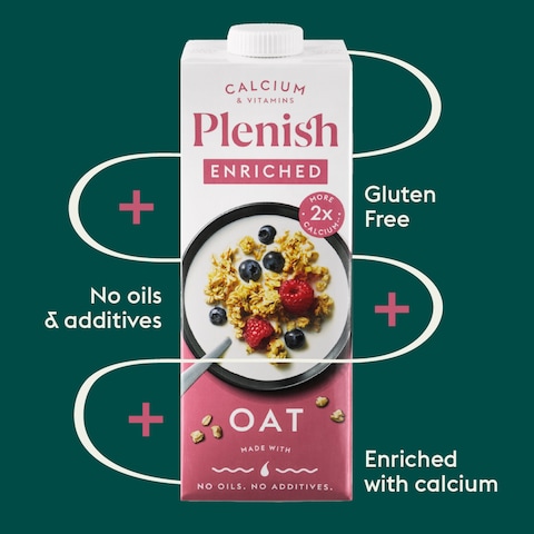 Plenish Enriched Oat Drink with added Vitamins & Calcium 1L - Tesco ...