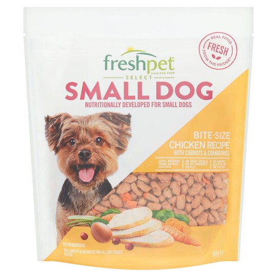 Freshpet Select Small Dog Roasted Meals 454G - Tesco Groceries