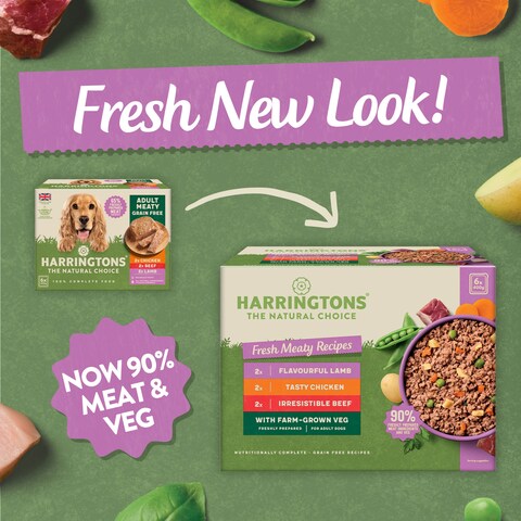 Harringtons Meaty Selection Box 6X400g - Tesco Groceries