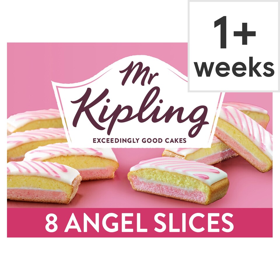 Mr Kipling Angel Slice 8 Pack - Tesco Groceries