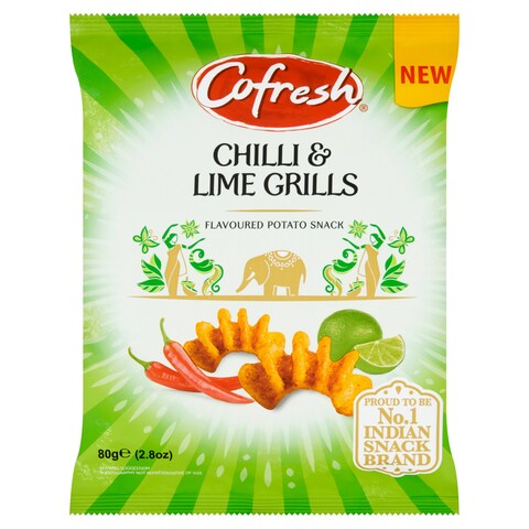 Cofresh Chilli & Lime Grills 80g - Tesco Groceries