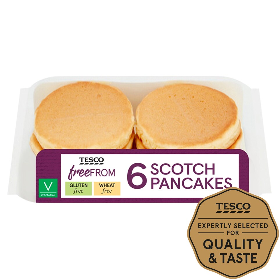 Tesco Free From 6 Scotch Pancakes - Tesco Groceries