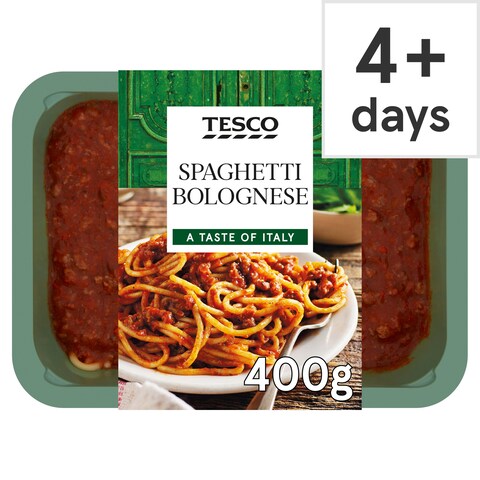 Tesco Spaghetti Bolognese 400G - Tesco Groceries