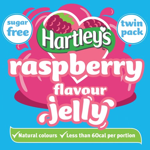 Hartleys Sugar Free Jelly Raspberry 23G - Tesco Groceries