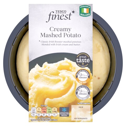 Tesco Finest Creamy Mashed Potato 400G - Tesco Groceries