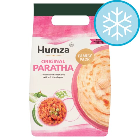 Humza Paratha Original 1.6Kg - Tesco Groceries