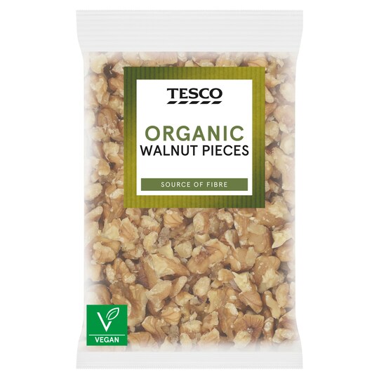 Tesco Organic Walnut Pieces 100G - Tesco Groceries