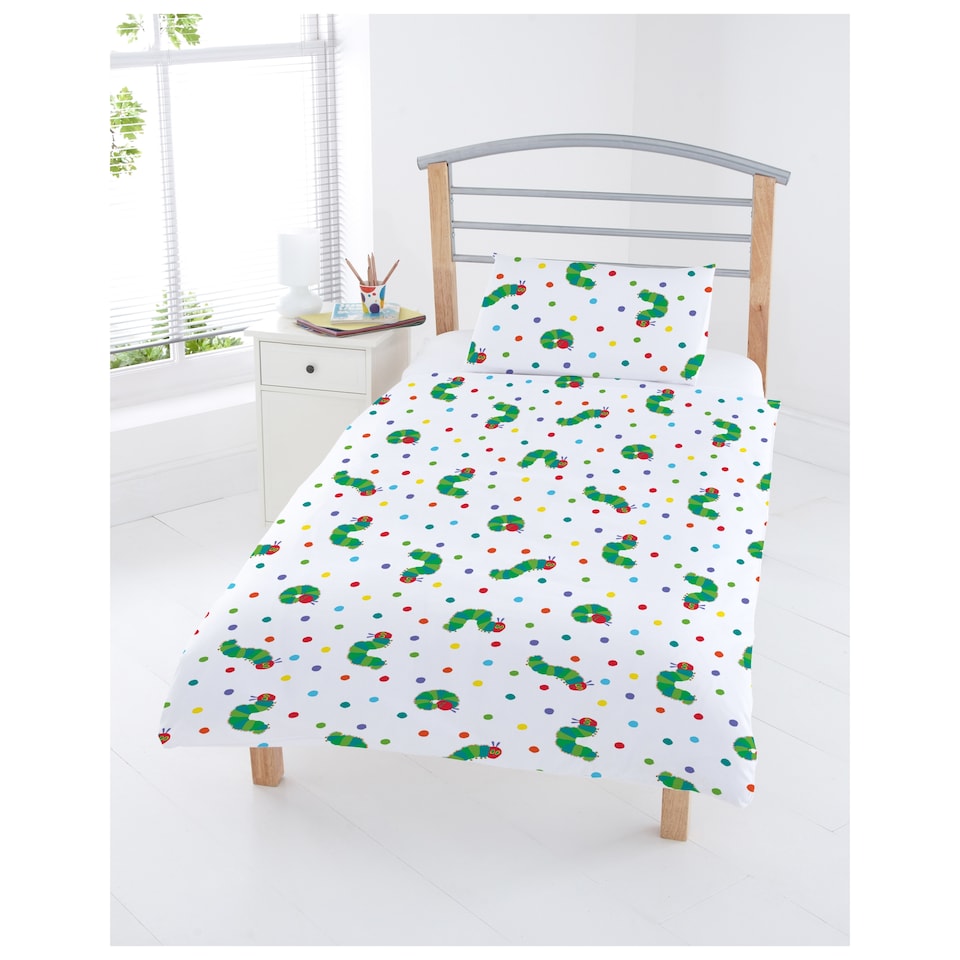 ERIC CARLE The Very Hungry Caterpillar Duvet Set Toddler - Tesco Groceries