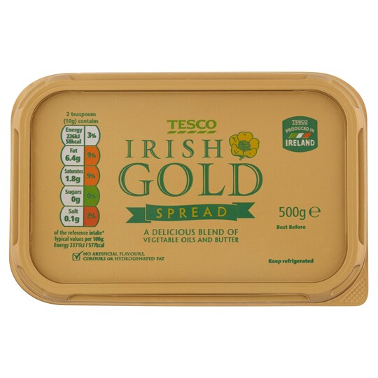 Tesco Gold Spread 454G - Tesco Groceries