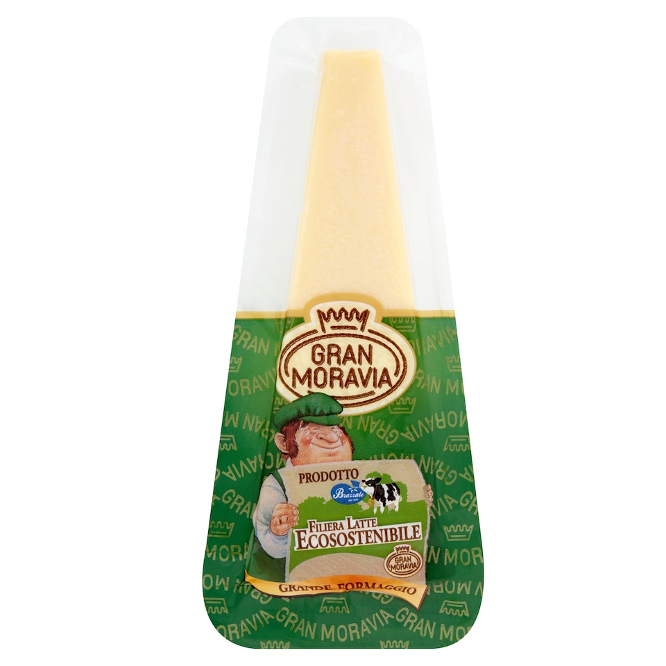 Gran Moravia Semi-Fat Hard Cheese 200 g - Tesco Groceries