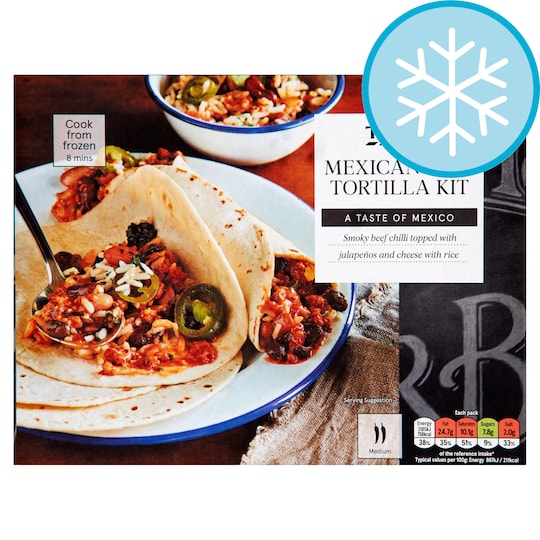 Tesco Mexican Beef Tortilla Kit 400G - Tesco Groceries