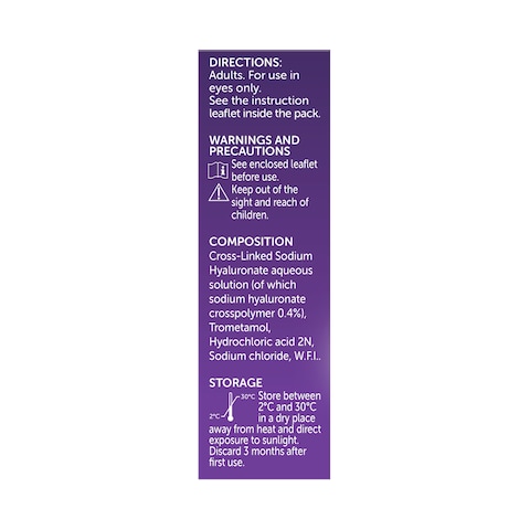 Thera Tears 5 in 1 Eyecare Dry or Tired Overnight Restore Eye Drops ...