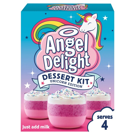 Angel Delight Unicorn Edition Dessert Kit 95G - Tesco Groceries