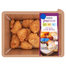Tesco Free From Breaded Cod Bites 200g - Tesco Groceries