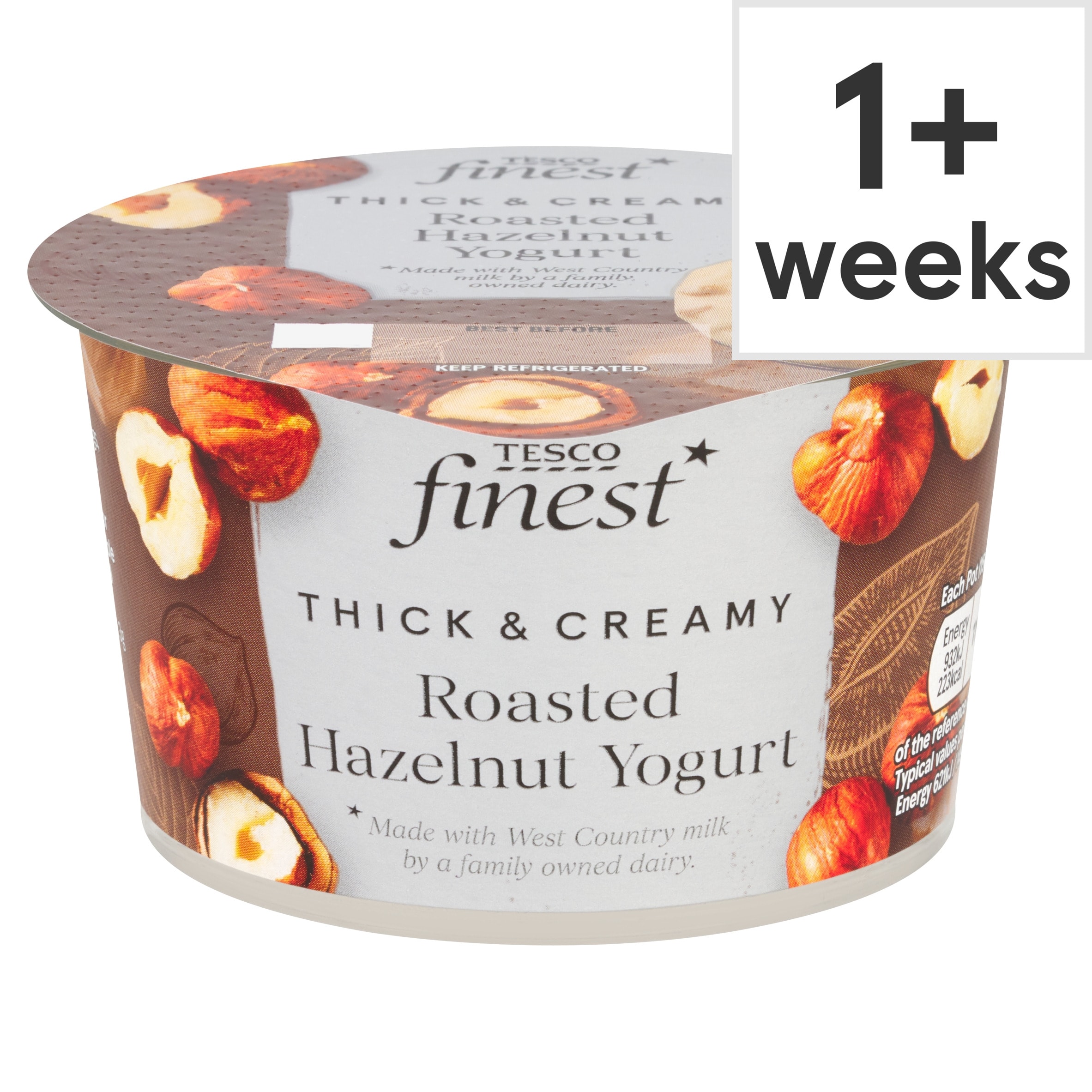 Tesco Finest Roasted Hazelnut Yogurt 150G - Tesco Groceries